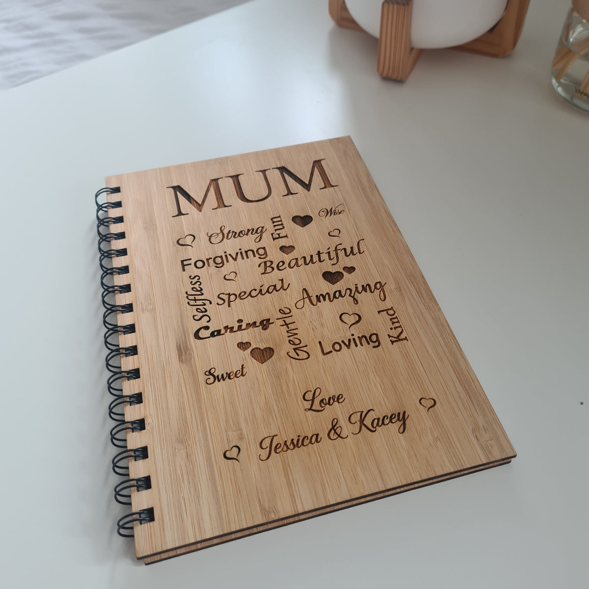 Gorgeous Eco-friendly Bamboo Notebook / Journal – Barn Living Gifts